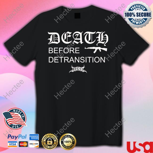 Salem Void Death Before Detransition Long Sleeve Tee Shirt - Hectee