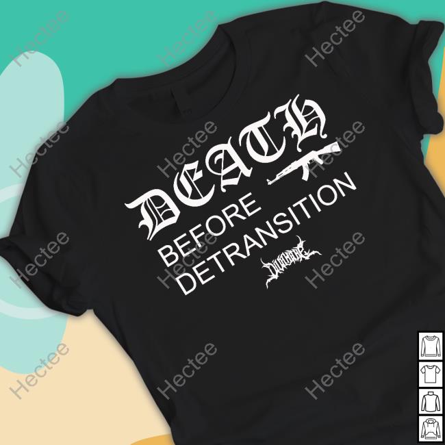 Salem Void Death Before Detransition Long Sleeve Tee Shirt - Hectee